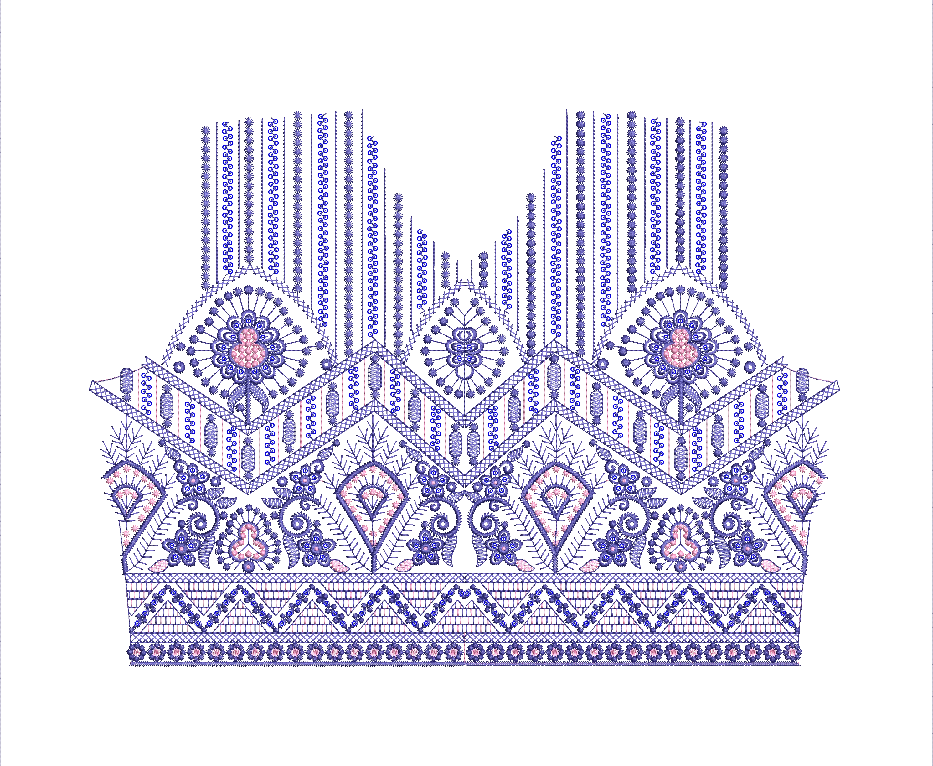 WilcomStock - Sequins Embroidery Designs for Single